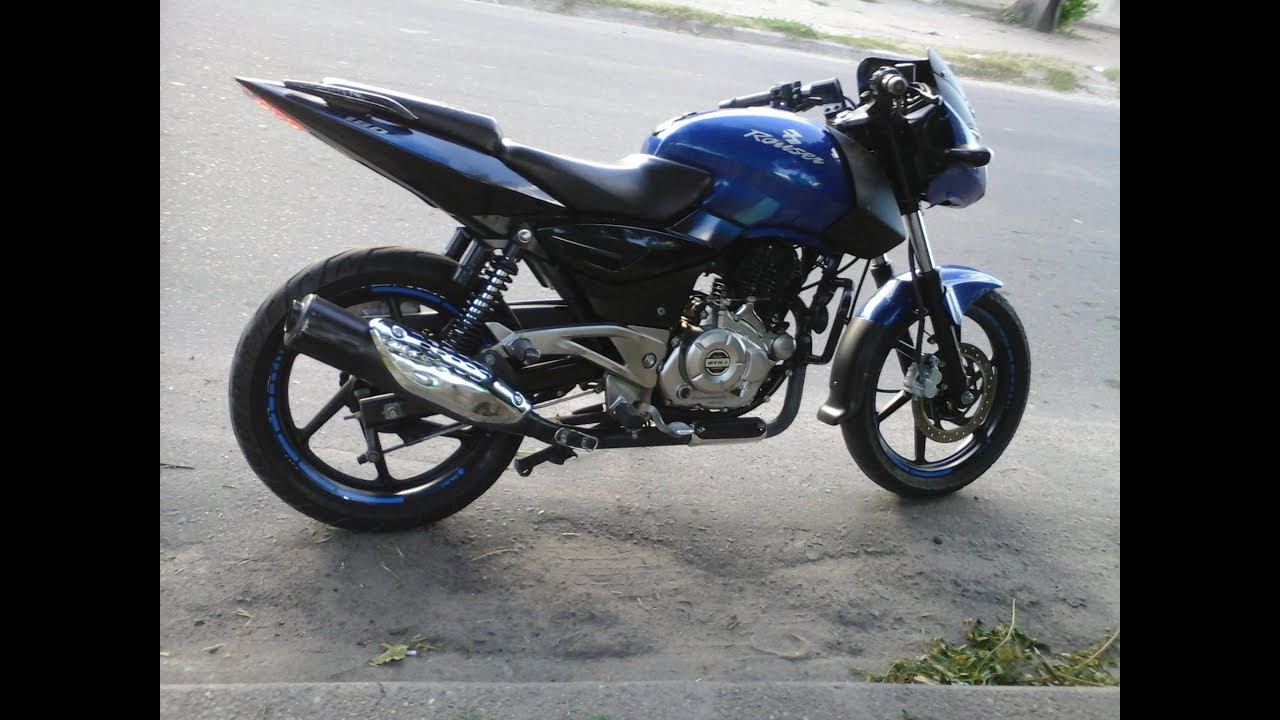bajaj Rouser 180 velocidad máxima - YouTube