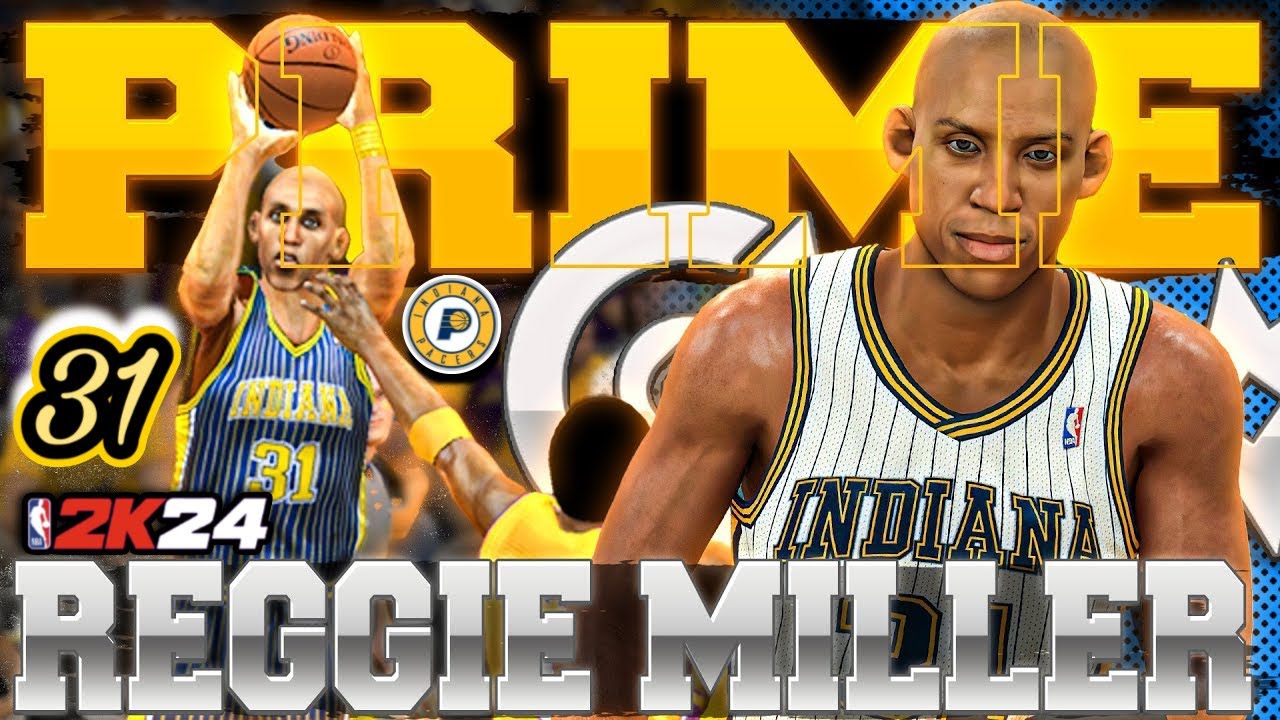 Reggie Miller Face Creation In 2K24 - *BEST* Reggie Miller Face ...