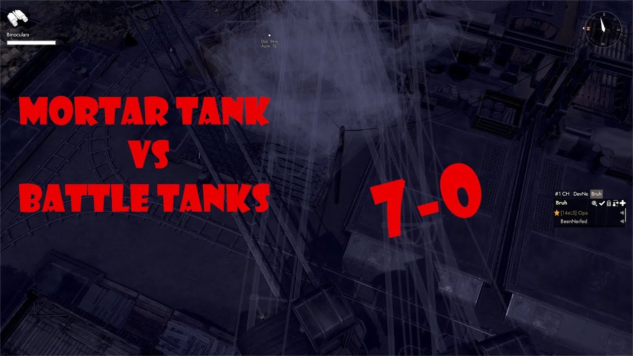 Unstoppable Mortar Tank: Watch It Take Down 7 Battle Tanks - YouTube