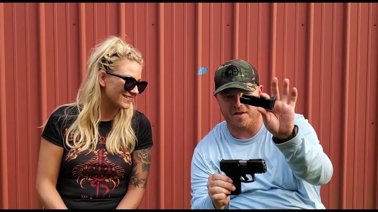 New Gun Owners : Safety & Pistol Basics With Gabrielle - YouTube