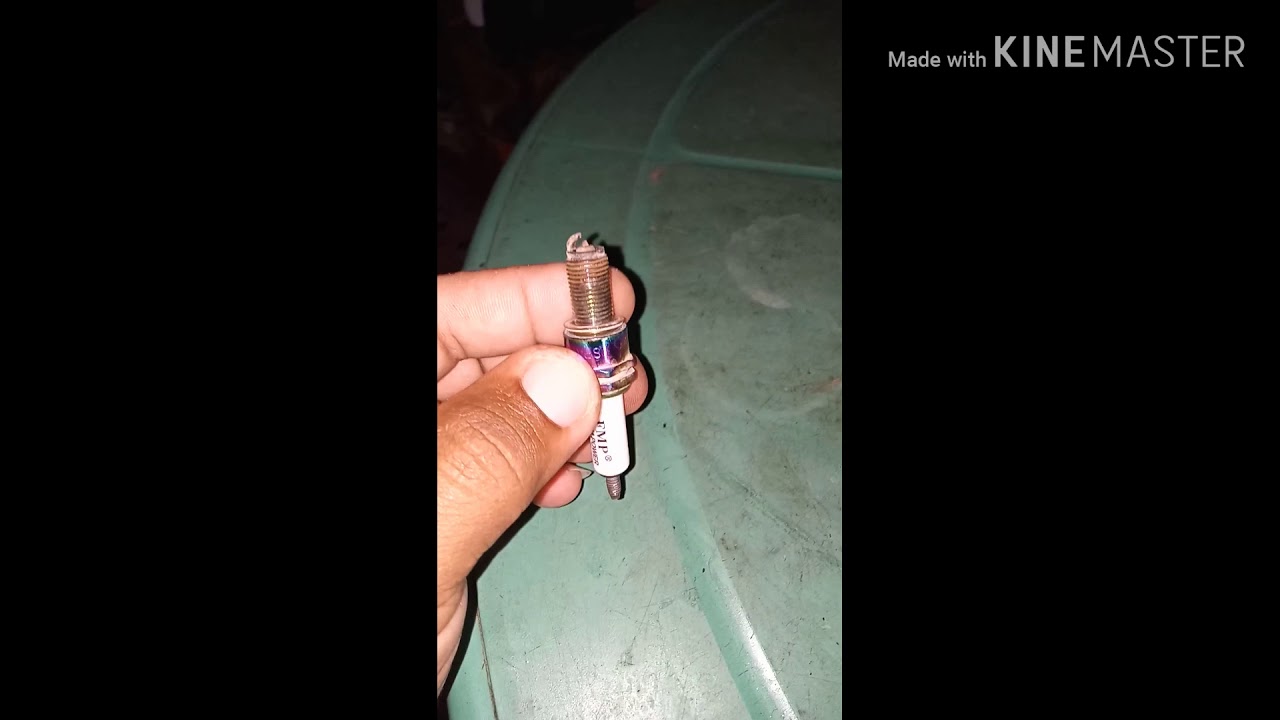 Side gapping iridium spark plug - YouTube