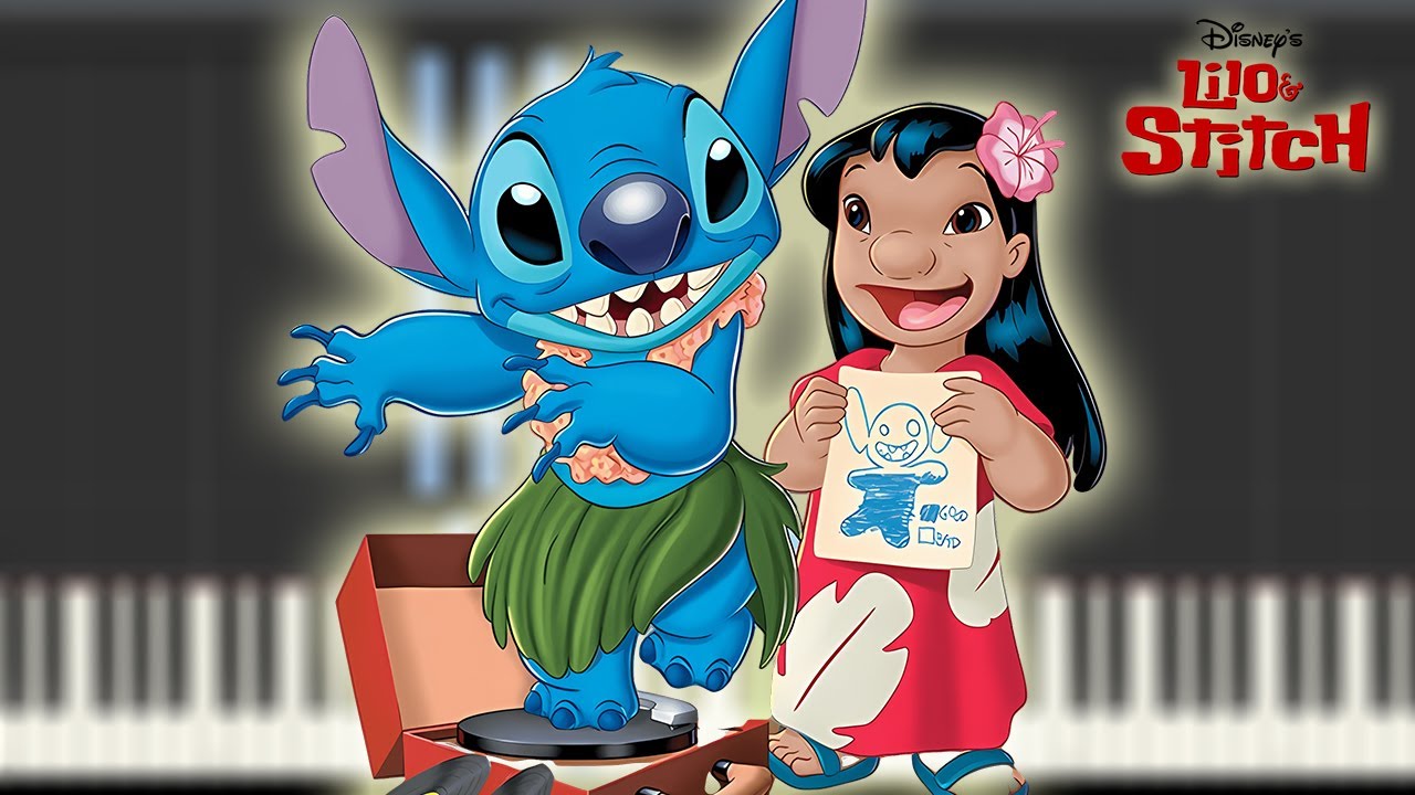 Hawaiian Roller Coaster Ride - Lilo & Stitch | Piano Tutorial ...