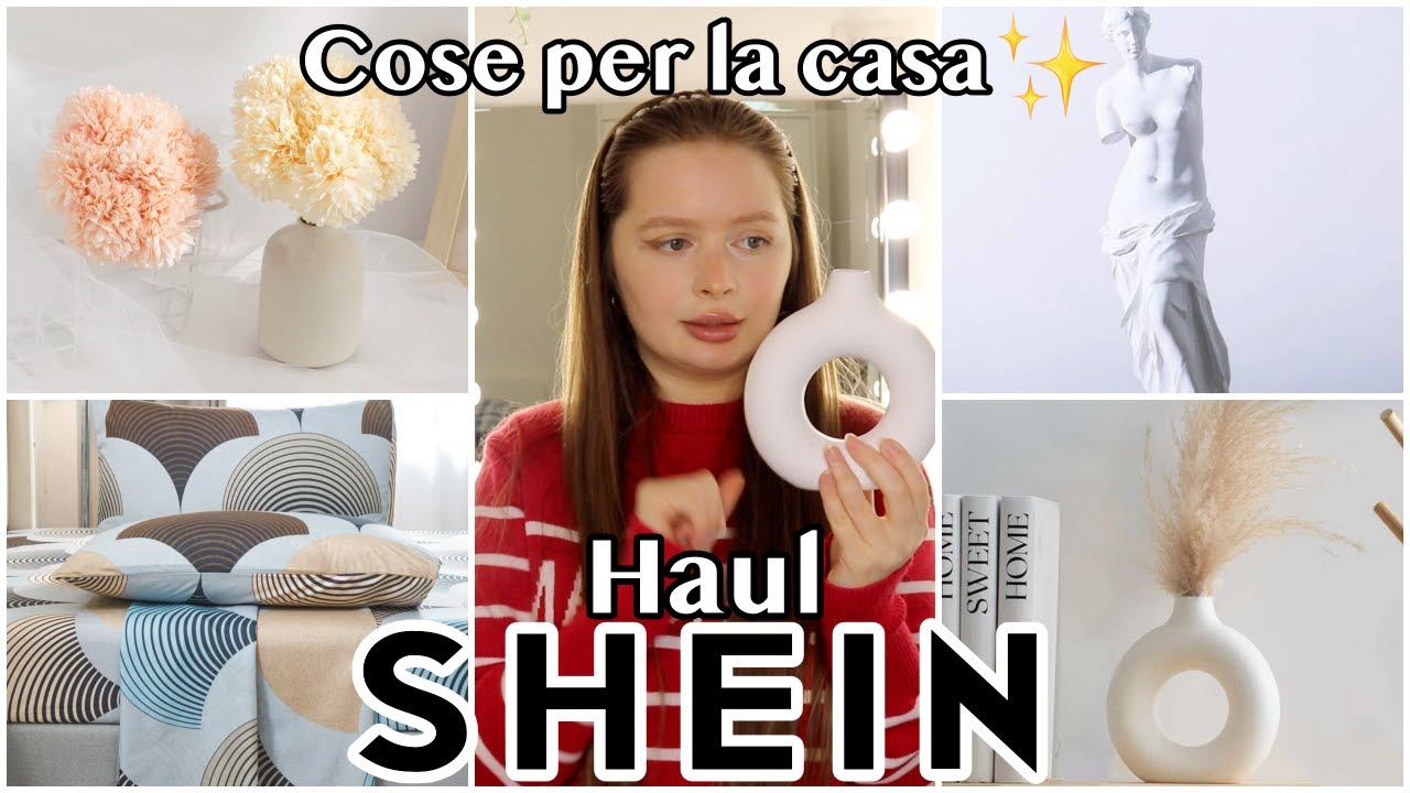HAUL SHEIN DI NOVITÀ PER LA CASA 🤑 HOME DECOR (SHEIN FOR ALL) - YouTube