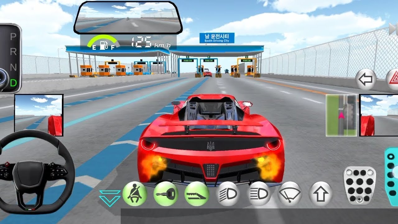 My Car driving on moter way by pass 3D driving class android game # ...