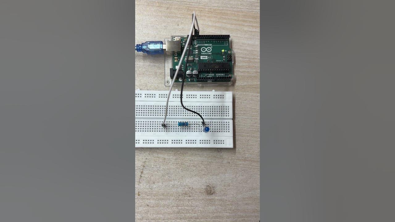 Arduino blinky project - YouTube