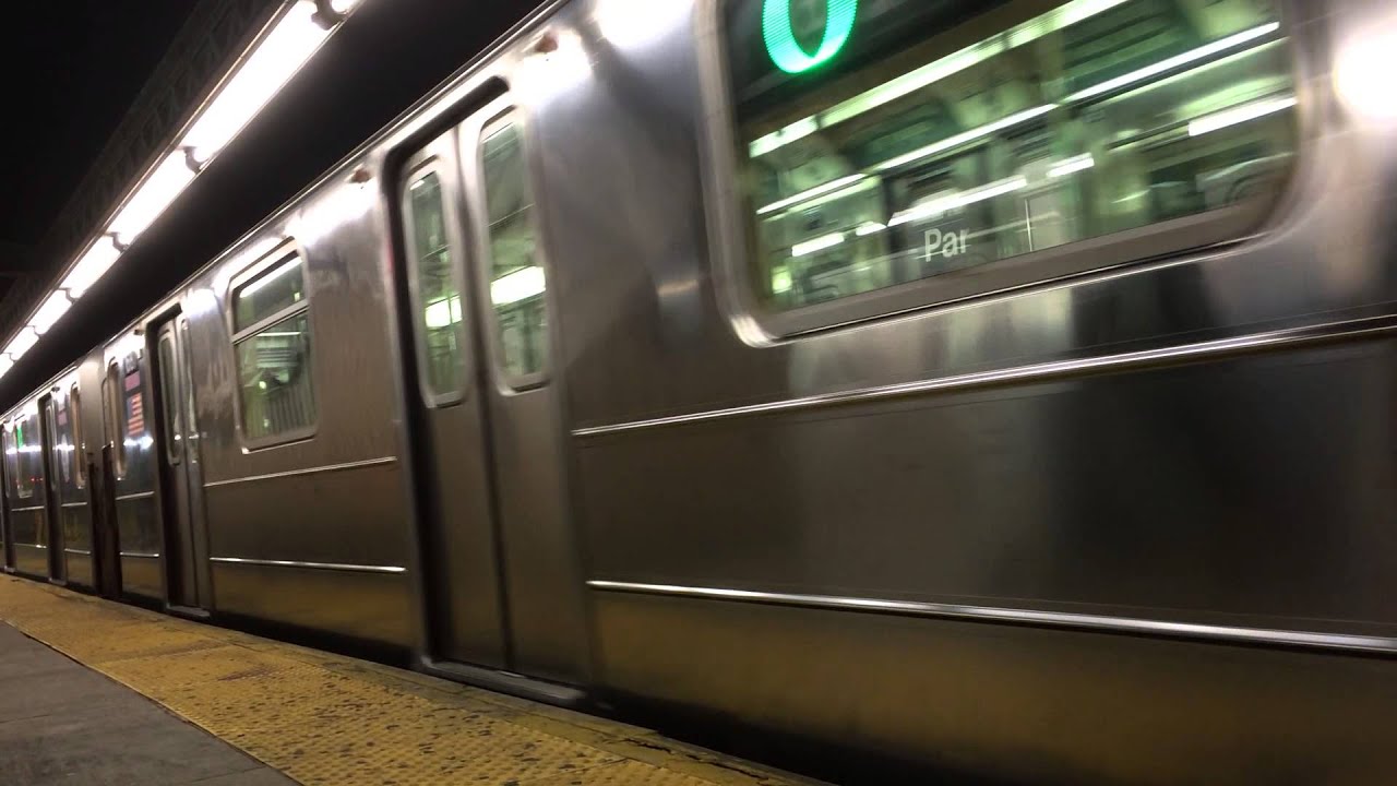 MTA NYC Subway : Not In Service R62A (6) Train Leaving Pelham Bay Park ...