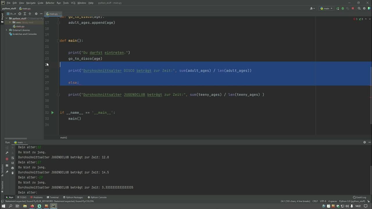 Python: assertions als Debugging-Hilfe - YouTube