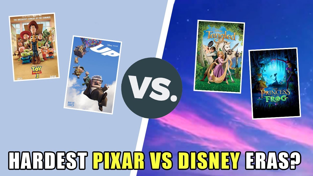 Disney vs. Pixar: Which Studio Created the Better Film? - YouTube