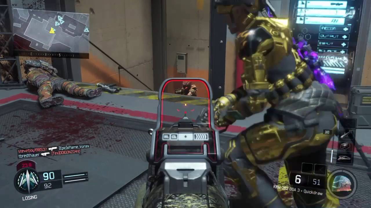 BO3 multiplayer gameplay - YouTube