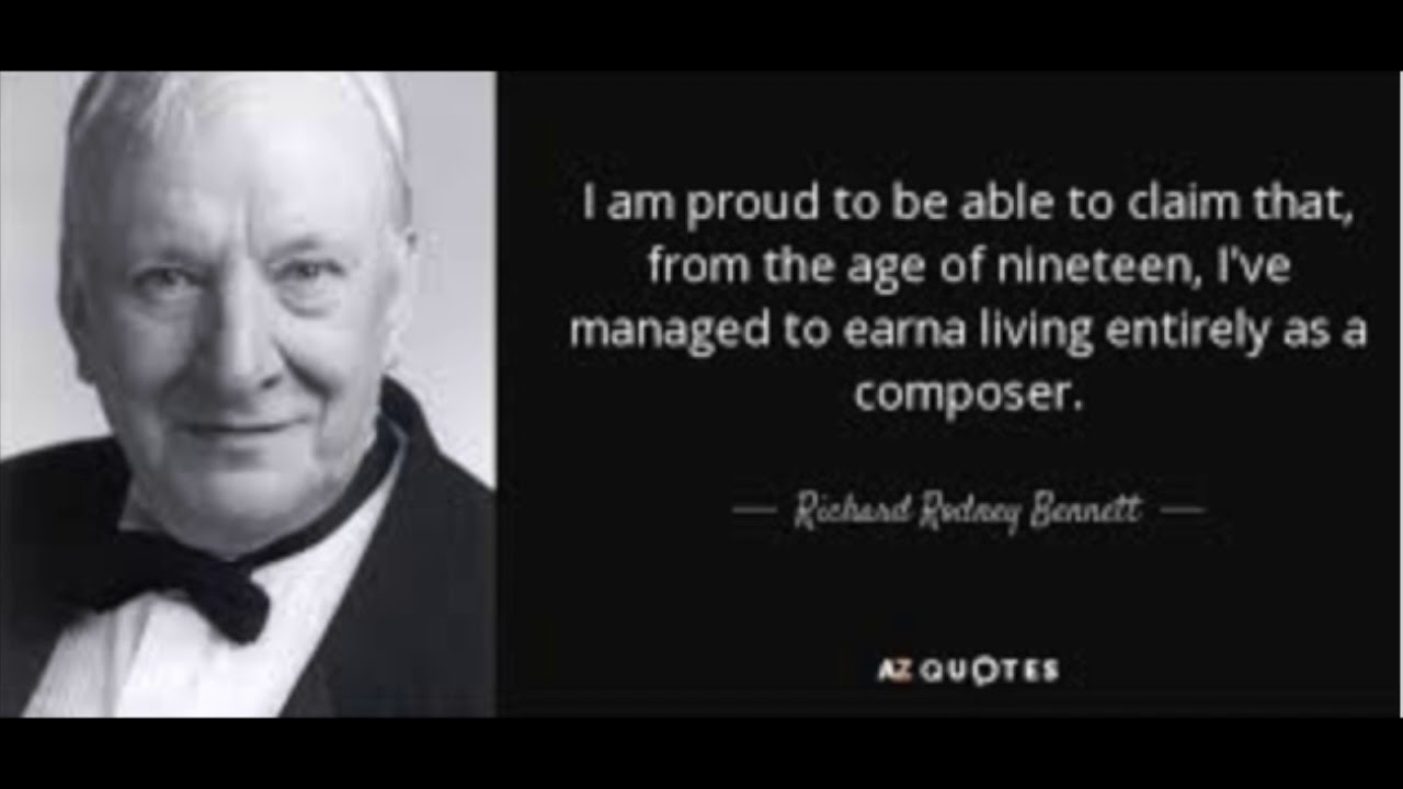 Richard Rodney Bennett - YouTube