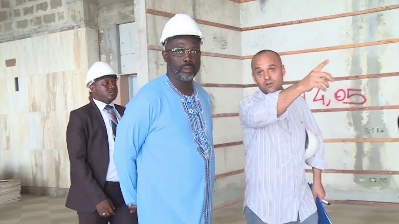 Executive Mansion Liberia President Weah Steps up Inspection of ...