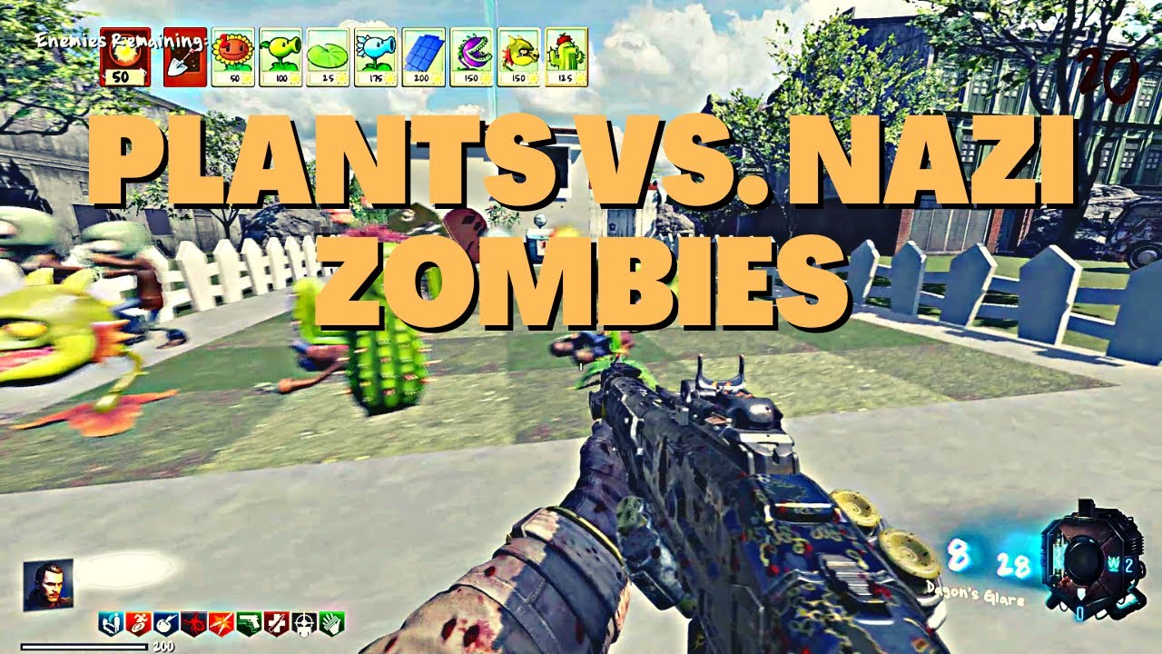 Plants vs. Nazi Zombies | Call of Duty Zombies | COD Black Ops 3 2023 ...