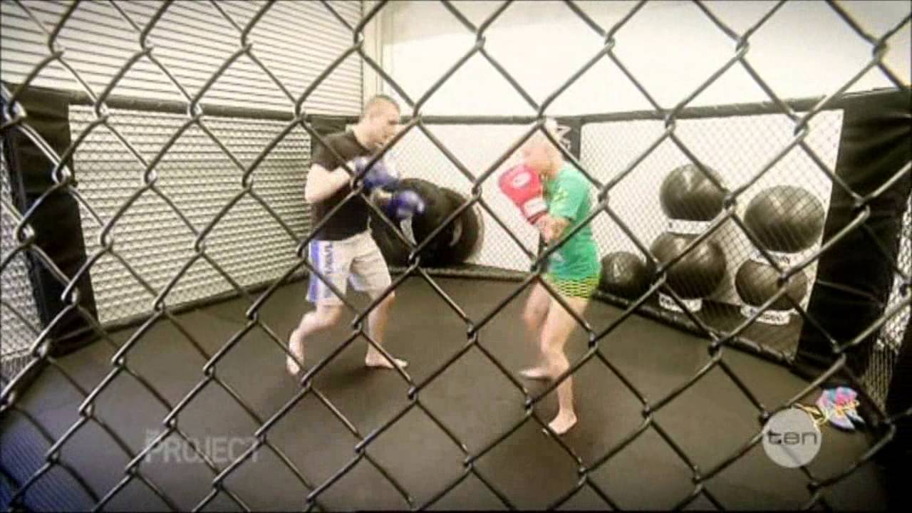 Bec 'Rowdy' Hyatt's interview on The Project (Female MMA fighter) - YouTube