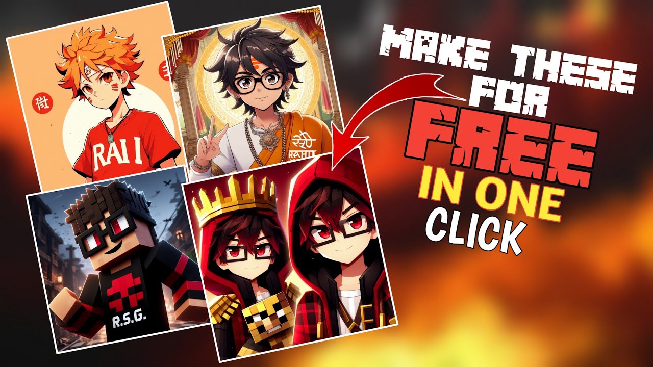 How to Create Amazing Anime and Minecraft Characters in android phone ...