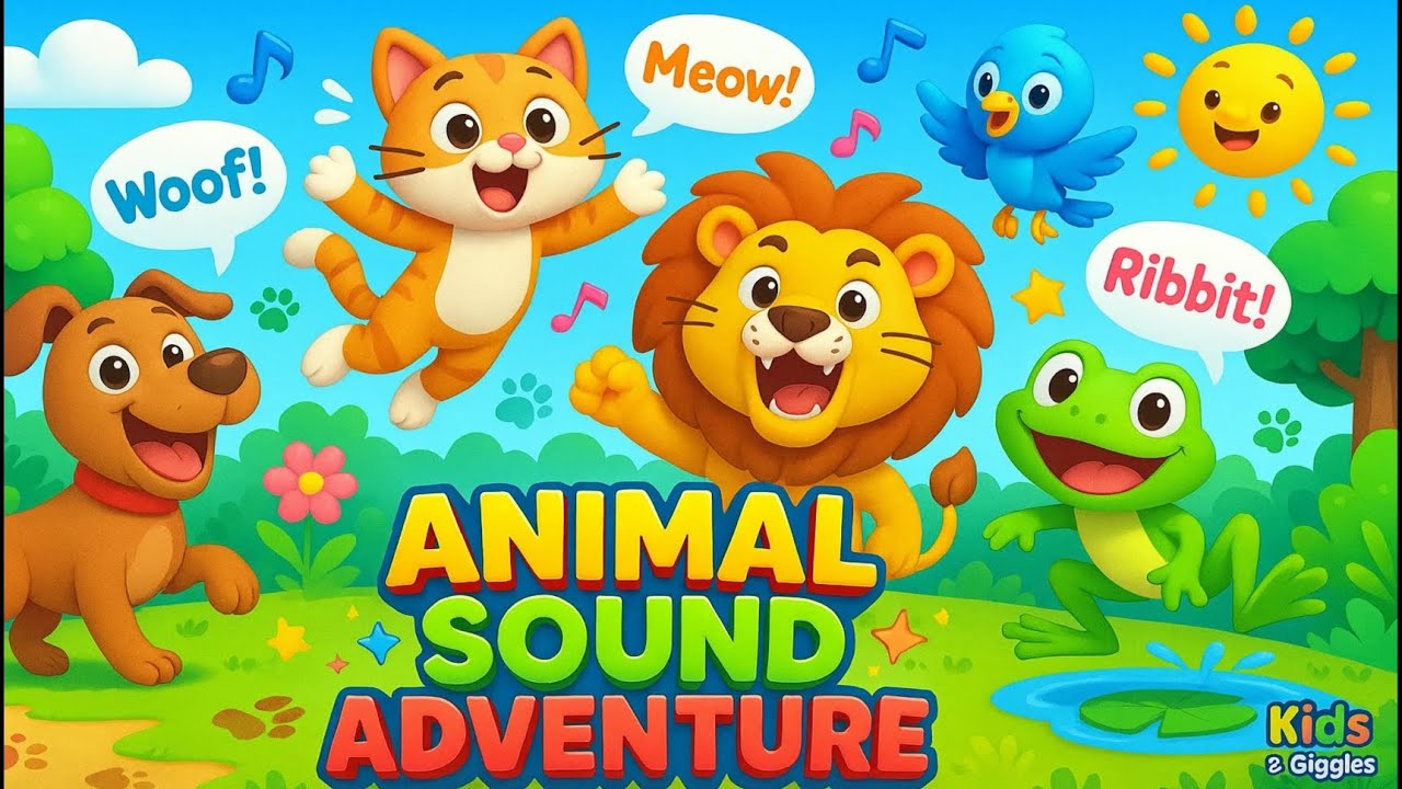 Animal Sound Adventure: Sing, Move & Learn! - YouTube