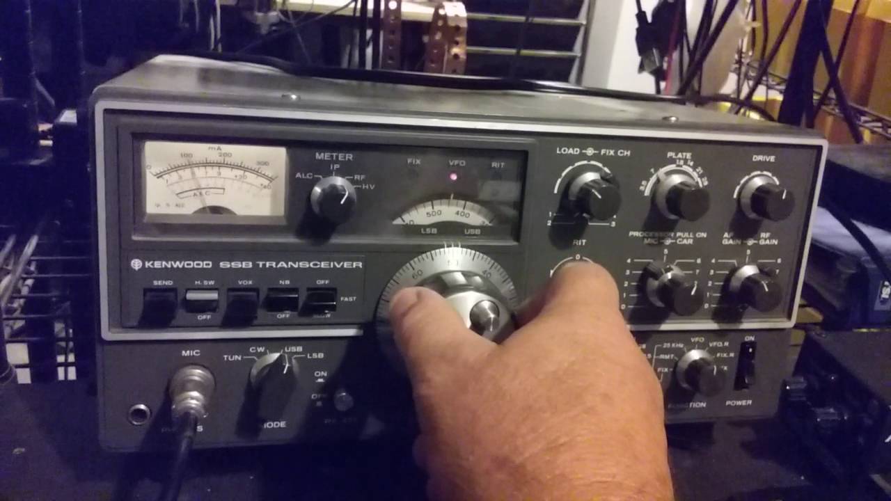 kenwood TS520S - YouTube