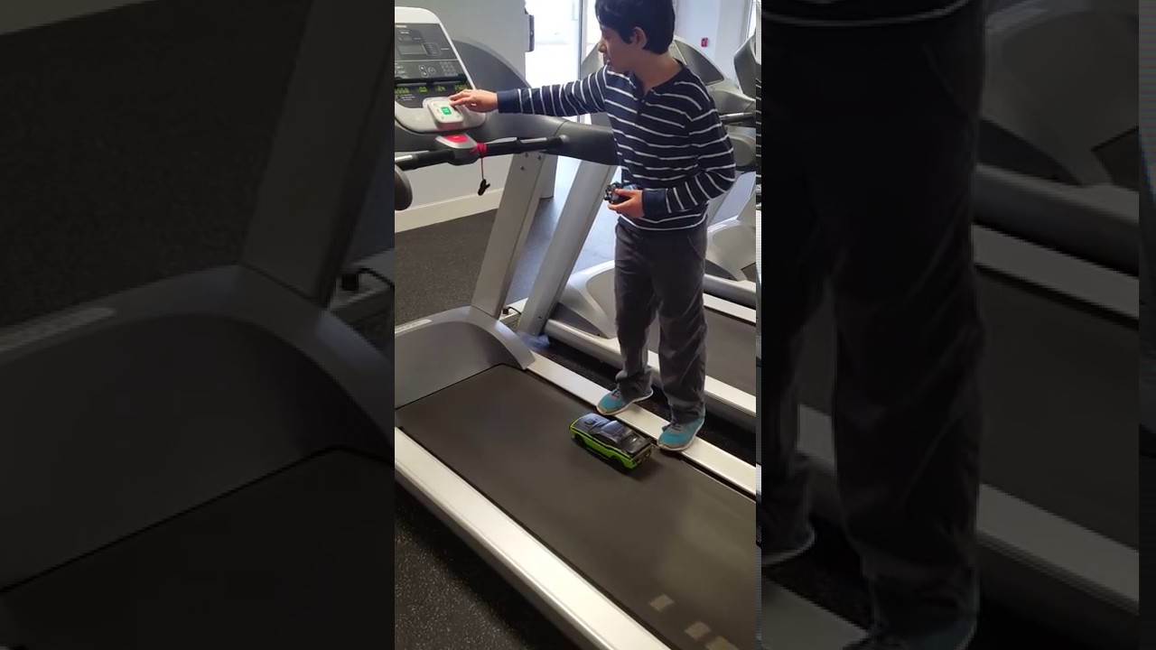 7mph rc car on a treadmill - YouTube