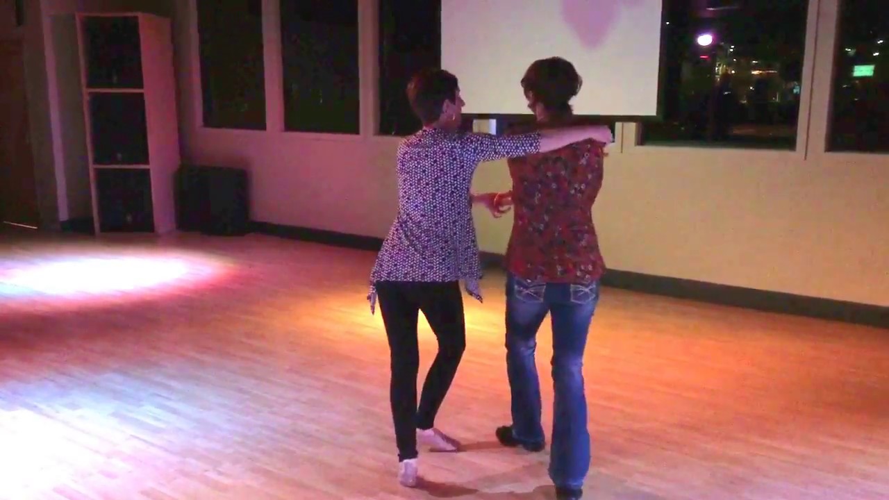 Nightclub Two-Step Silver Level Pattern: The Wheel - YouTube