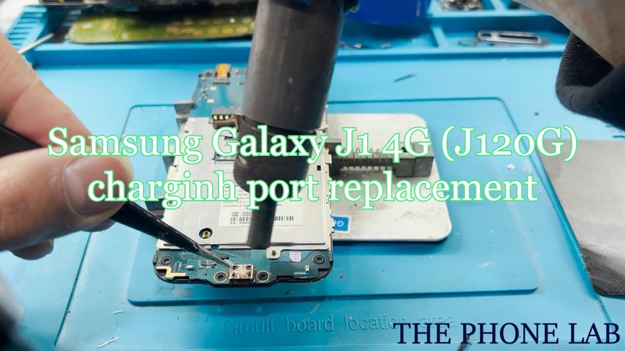How to Replace Samsung Galaxy J1 4G (J120G) Charging Connector?How to ...