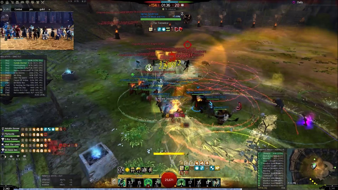 GW2 PoF WvW - [RED] v BoRP, Grim (Scourge/Reaper PoV) - YouTube