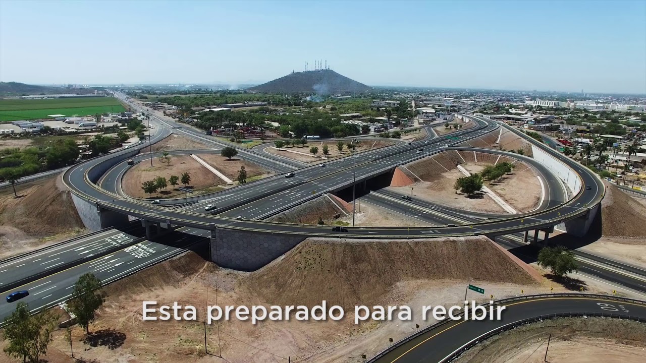 Modernización del entronque carretero México 15 - Los Mochis - YouTube