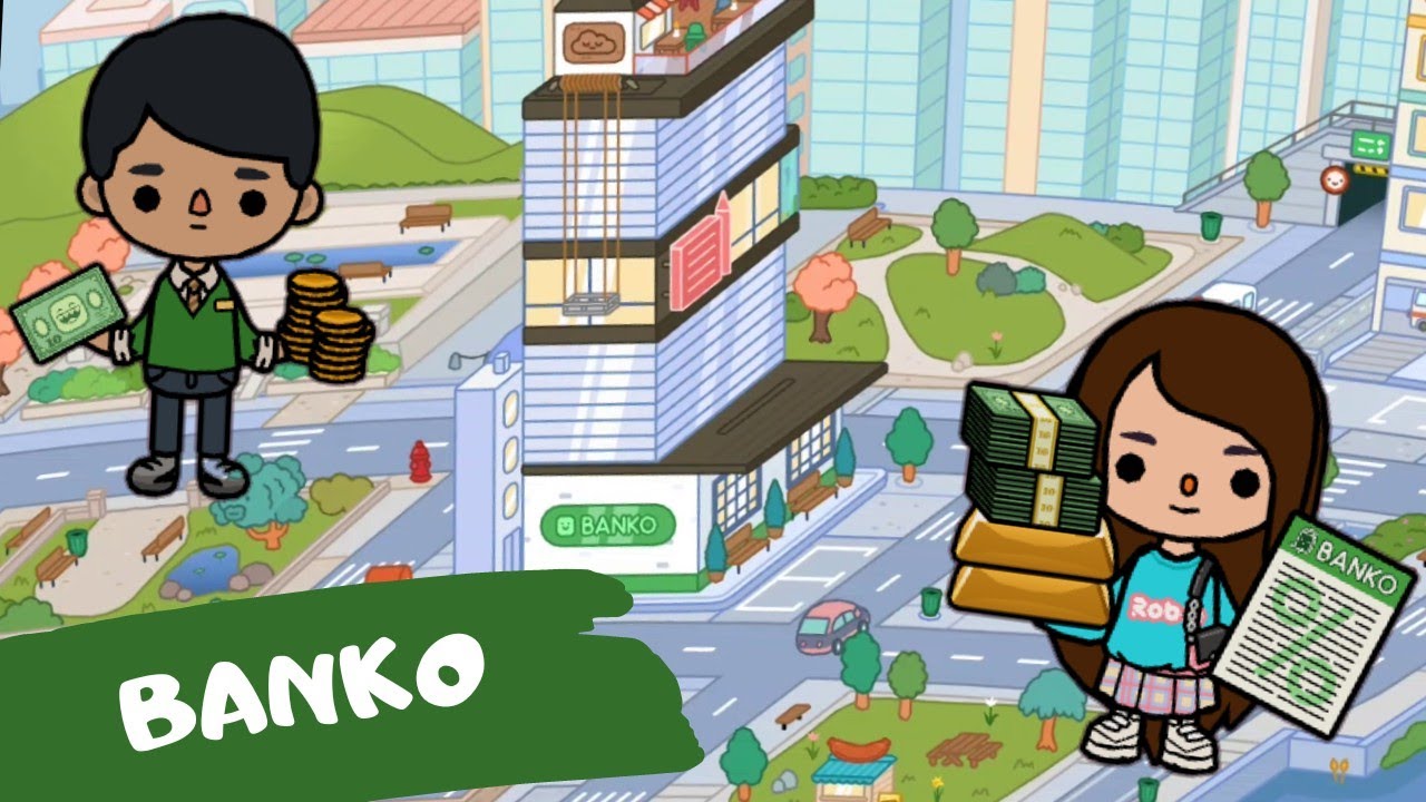 BANKO🏦💸💵 | NEW LOCATION | ️ Toca Boca ️ | 💙💛Toca life world💛💙 - YouTube