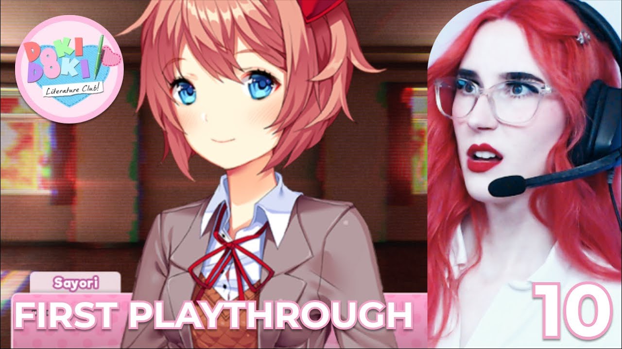 Doki Doki Literature Club | Day 10 | First Playthrough | The ACTUAL ...
