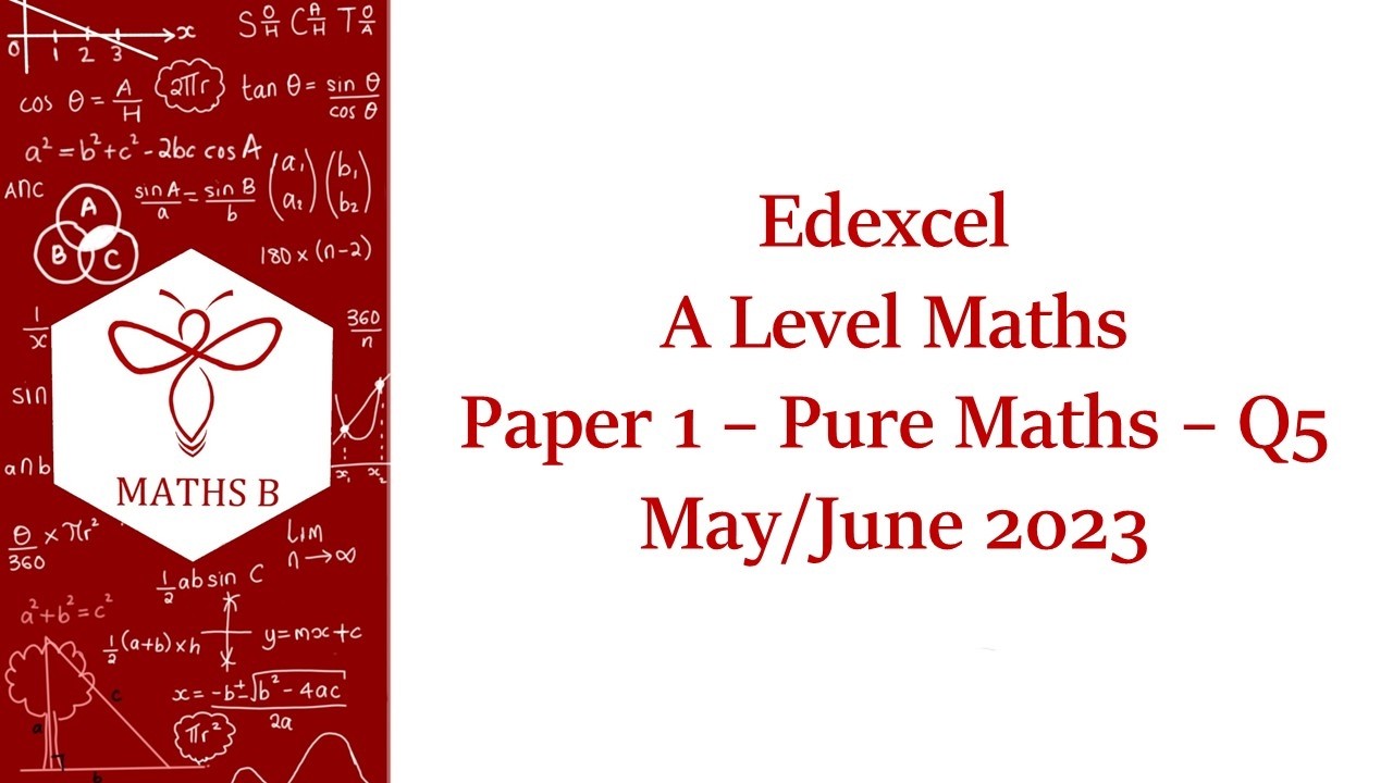 Trapezium Rule Exam Question | A Level Maths Pure | EdExcel May/June ...