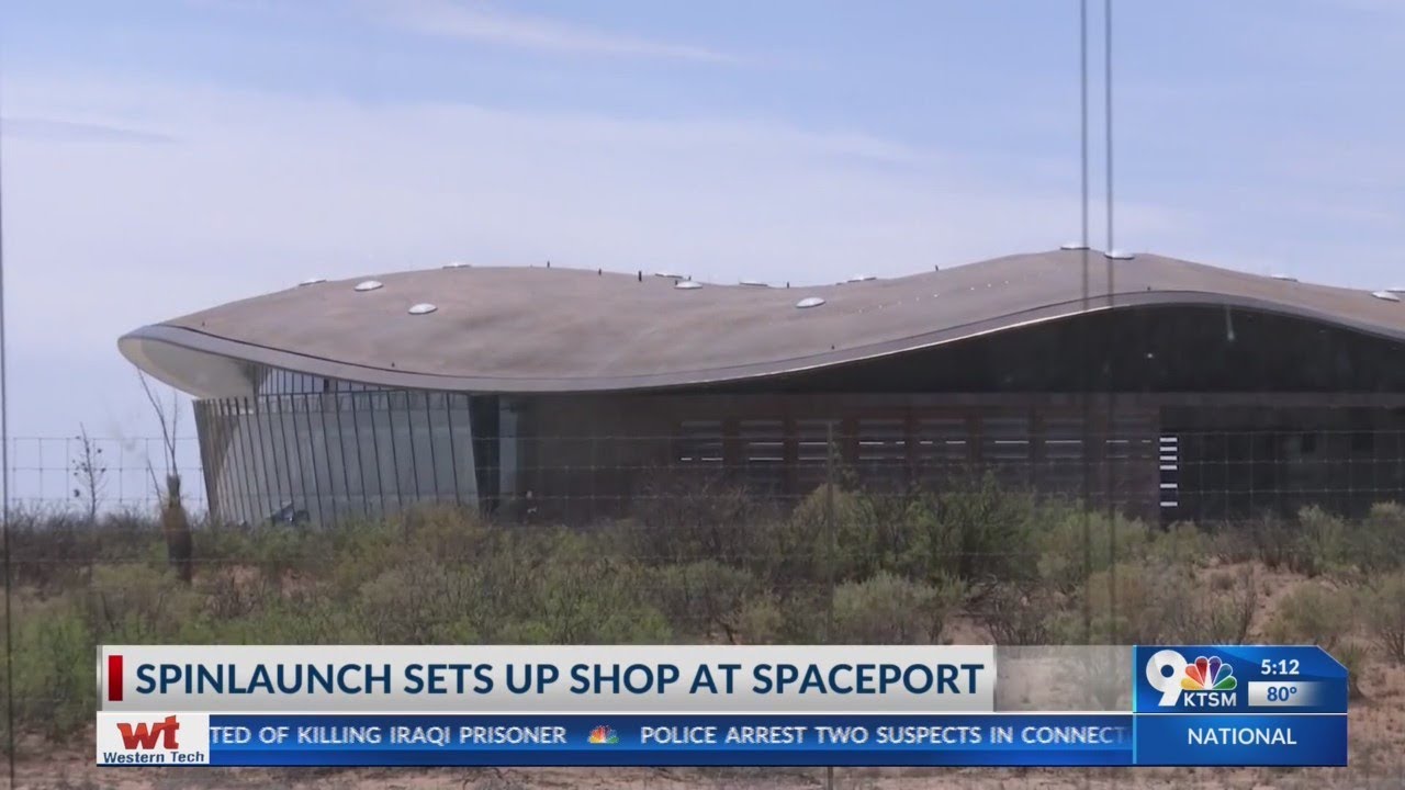 SpinLaunch brings new space launch system to Spaceport America - YouTube