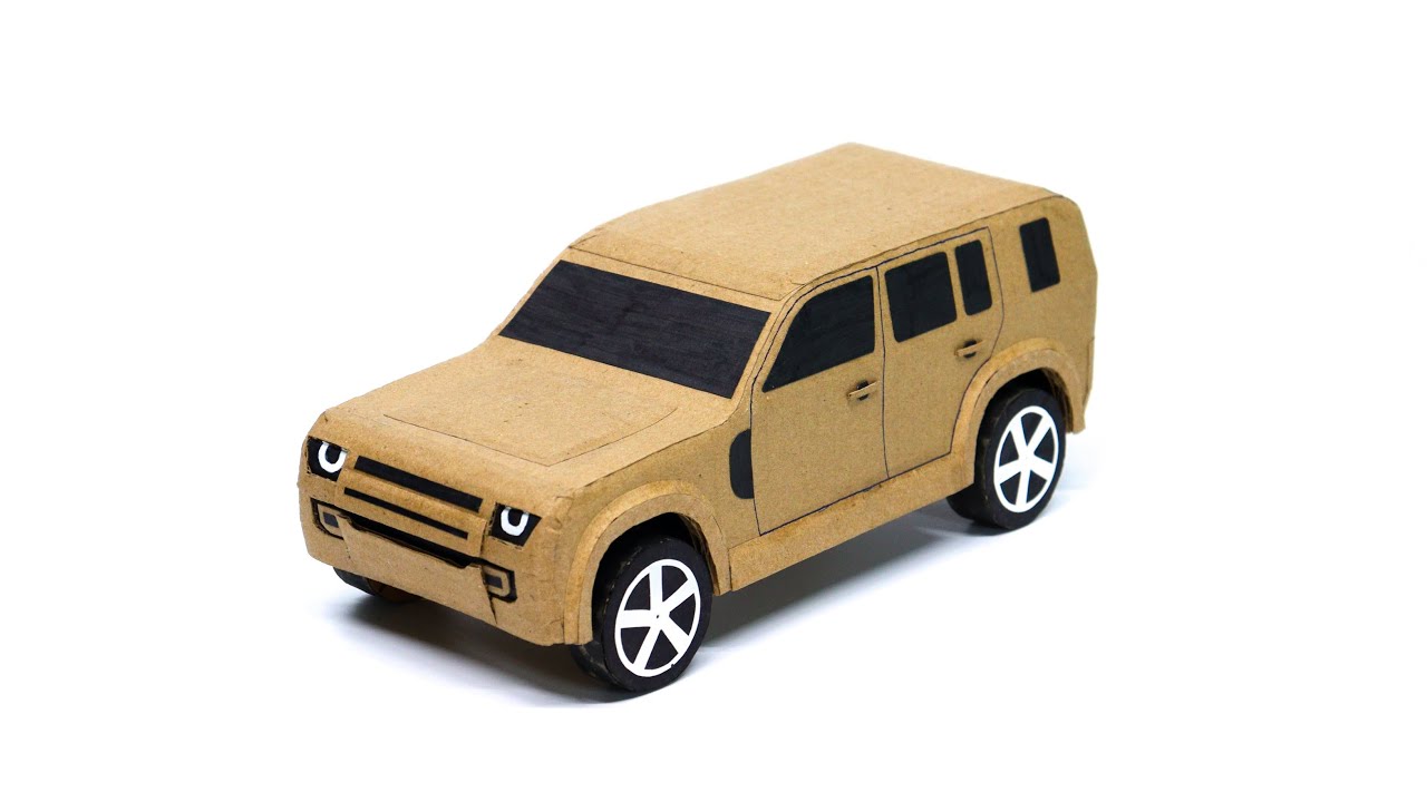 DIY: Build Land Rover From Cardboard | Creative Home Project - YouTube