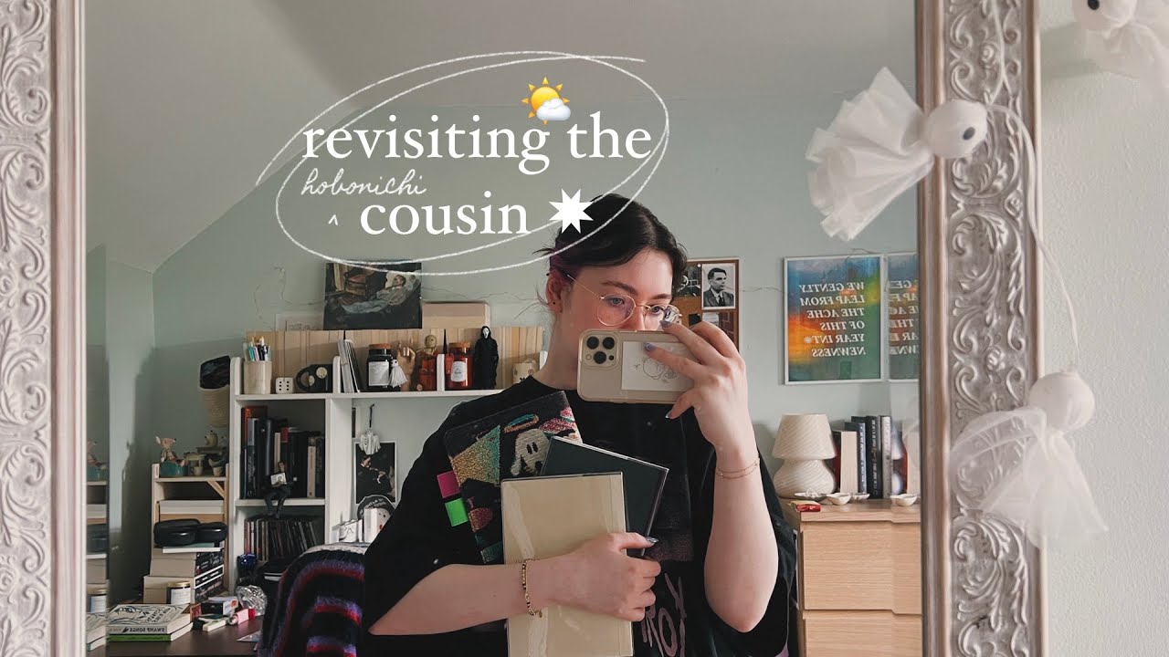 revisiting the hobonichi cousin | sleep log, creating layers, summer ...