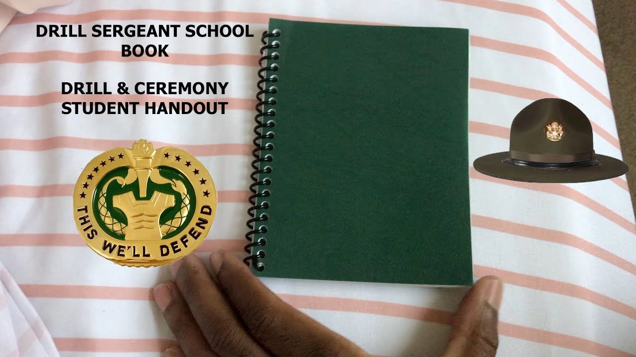 STUDYING FOR DRILL SERGEANT SCHOOL - YouTube