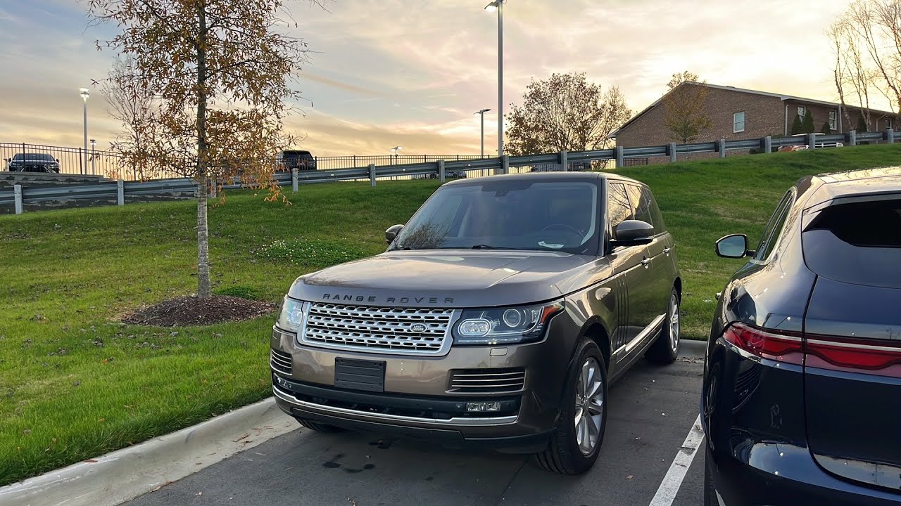 How to get a 2014 Land Rover Range Rover HSE into neutral - YouTube
