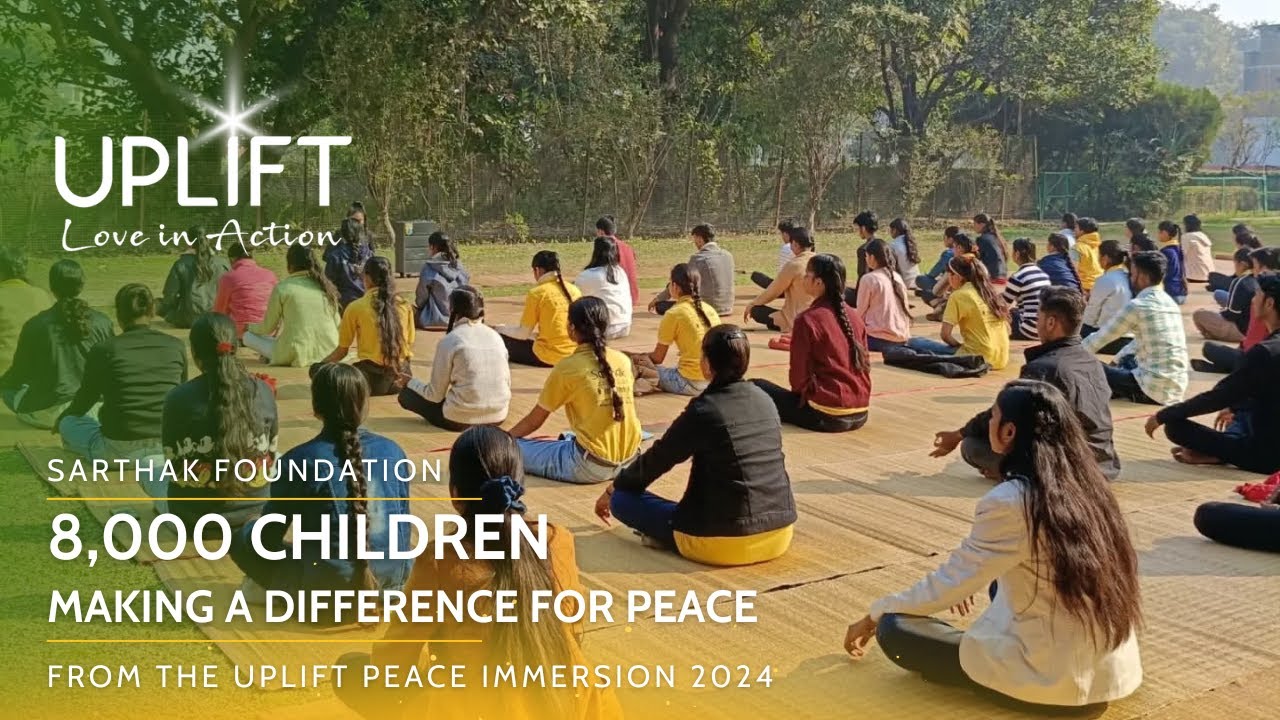 Sarthak - The UPLIFT Peace Immersion 2024 - YouTube