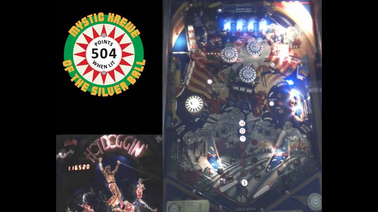 Hot Doggin - 1979 - Pinball Showcase - history, rules, gameplay - www ...