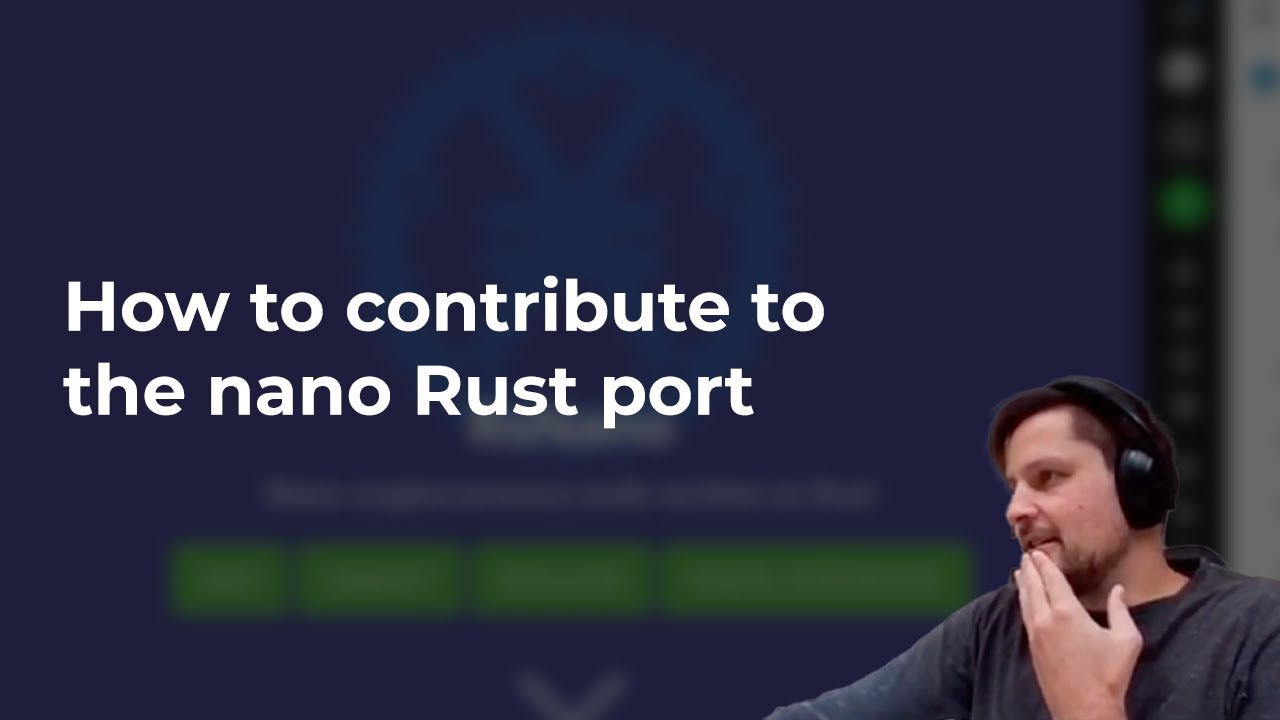 RsNano First Contributors Tutorial Part 1 - YouTube