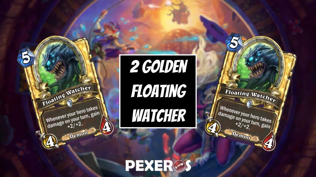 2 Golden Floating Watcher Detruiu o Lobby | Pexeros Hearthstone ...