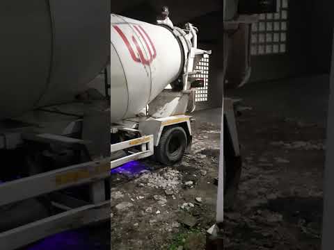 Pengecoran cor beton dengan Molen cast concrete #singapore #jalan # ...