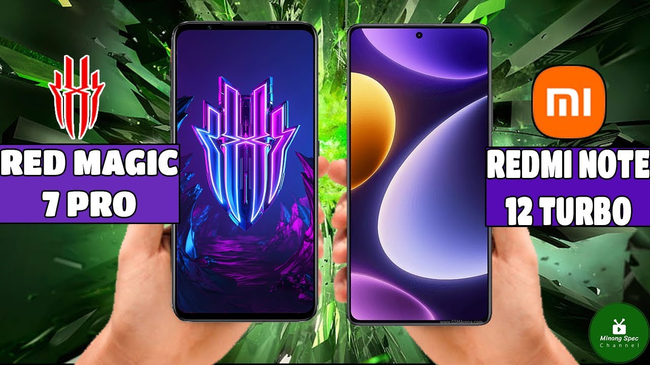 Red Magic 7 Pro vs Xiaomi Redmi Note 12 Turbo - YouTube