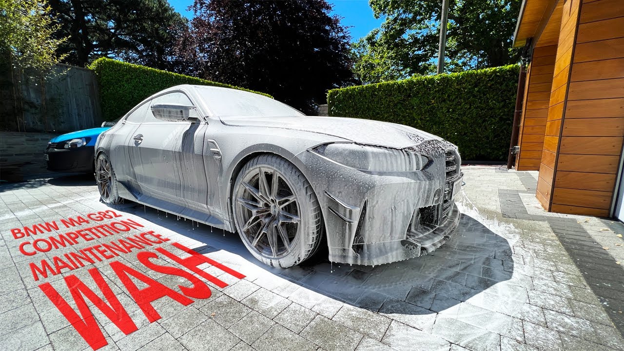 BMW M4 G82 Competition Cleaning & Detail - YouTube