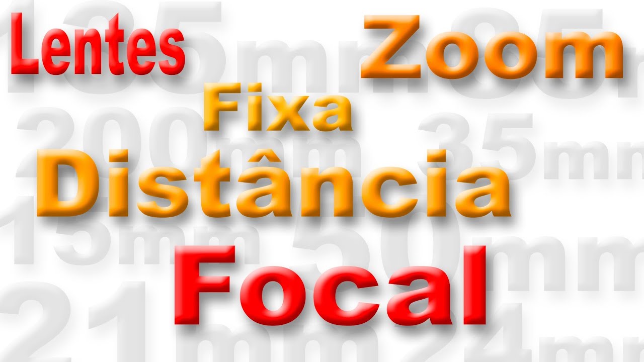 Fotografia Básica - Aula 9 - Distância Focal - Lentes Fixa e Zoom - YouTube