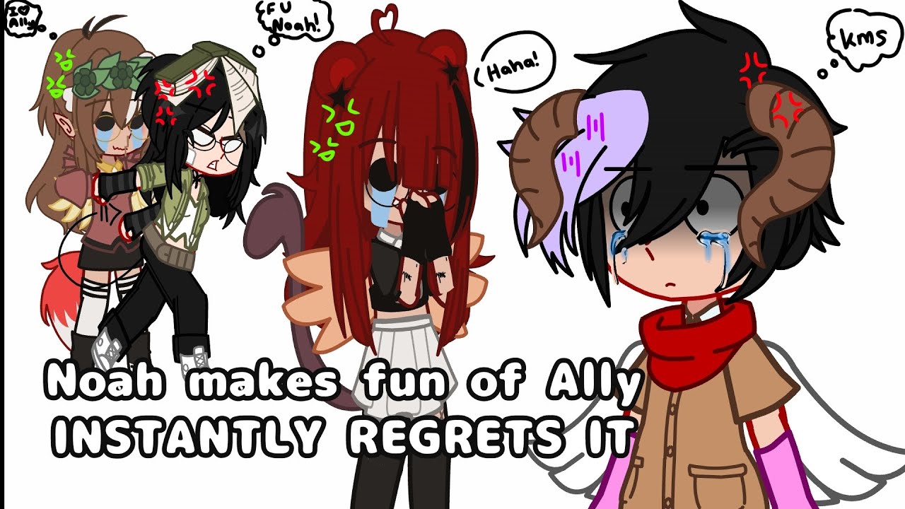 Noah makes fun of Ally, INSTANTLY REGRETS IT ||2000 subscribers special ...