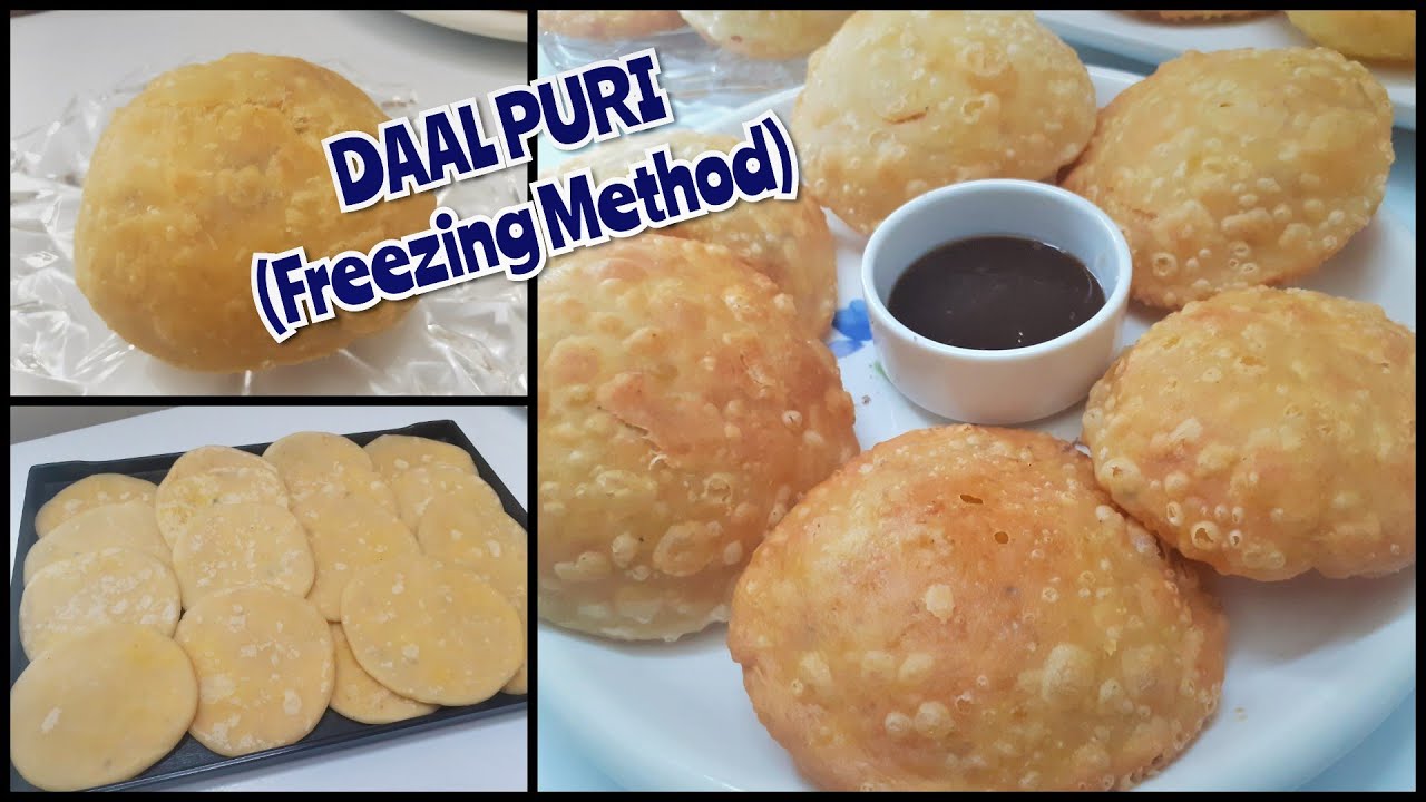 Easy Daal Puri Recipe/How to Make Frozen Daal Puri - YouTube