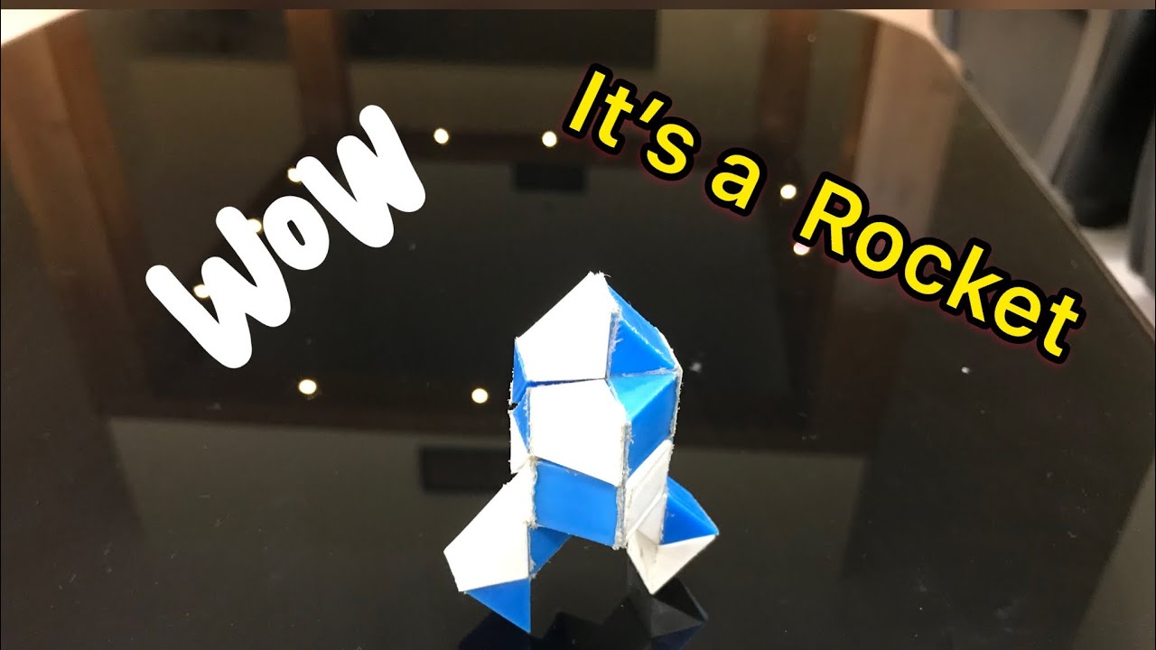 # Snake cube || Make a ROCKET - YouTube