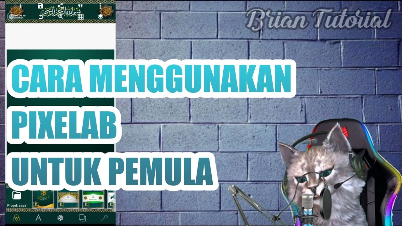CARA MENGGUNAKAN PIXELAB UNTUK PEMULA - YouTube