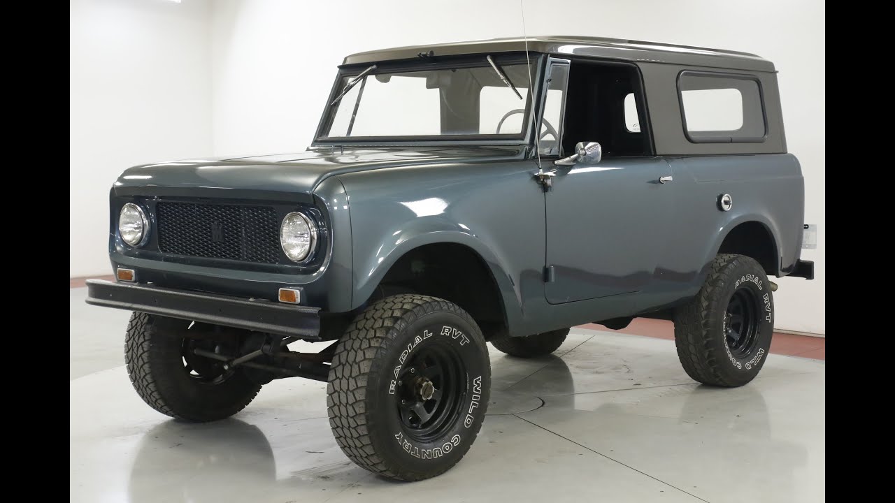 1965 INTERNATIONAL SCOUT - YouTube