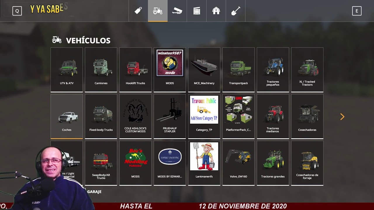 FS19 COMO CAMBIAR LOS MENUS DE FARMING SIMULATOR 19 - YouTube