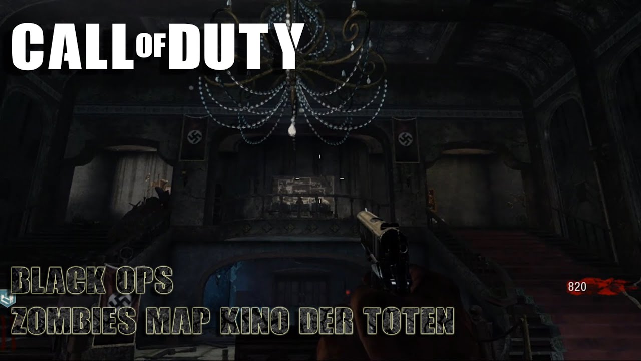 CALL OF DUTY // BLACK OPS: ZOMBIES KINO DER TOTEN FIRST ROOM ONLY 10 ...