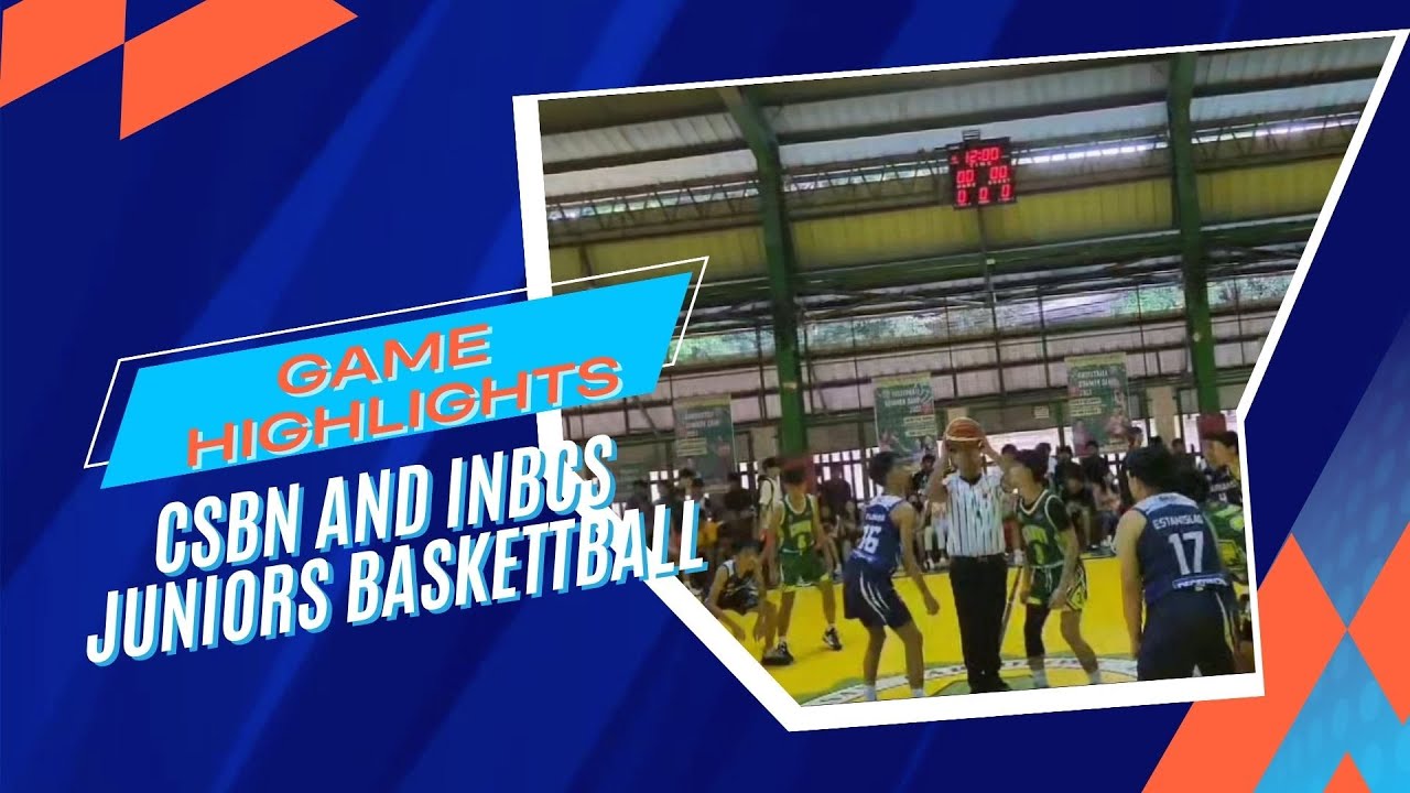 INBCS AND CSBN | JUNIORS DIVISION | RCBNES S18 | OCTOBER 25, 2023 - YouTube
