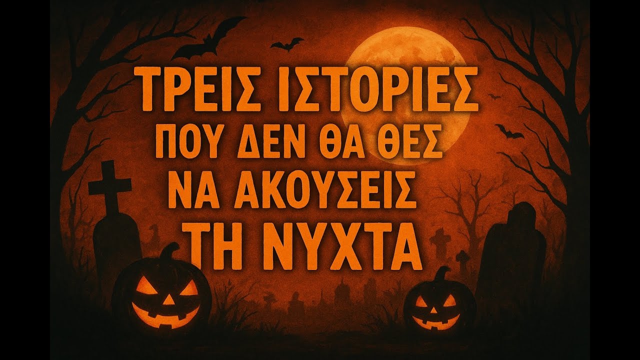 Τρεις Ιστορίες που δεν θα θες να ακούσεις τη νύχτα - YouTube